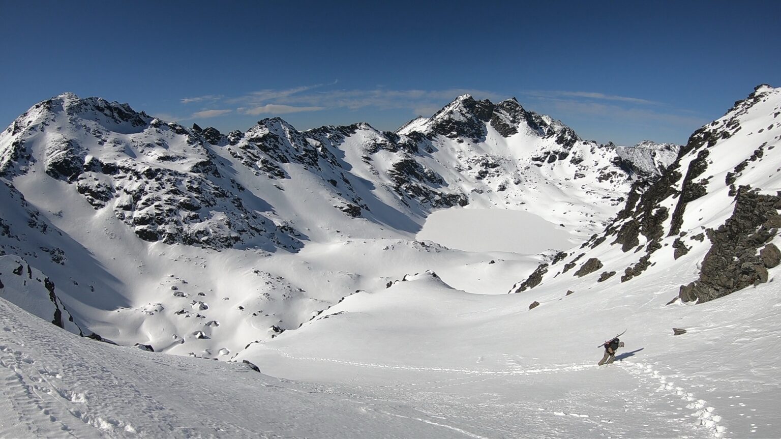 Hope Lake in the Otago Backcountry - Where is Kyle Miller?