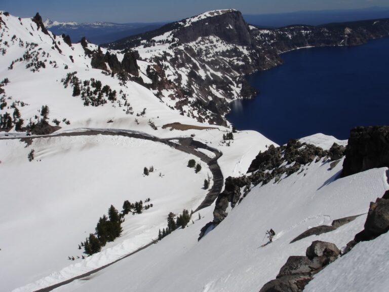 Mount Mazama Ski Tour (Crater Lake) - Where is Kyle Miller?
