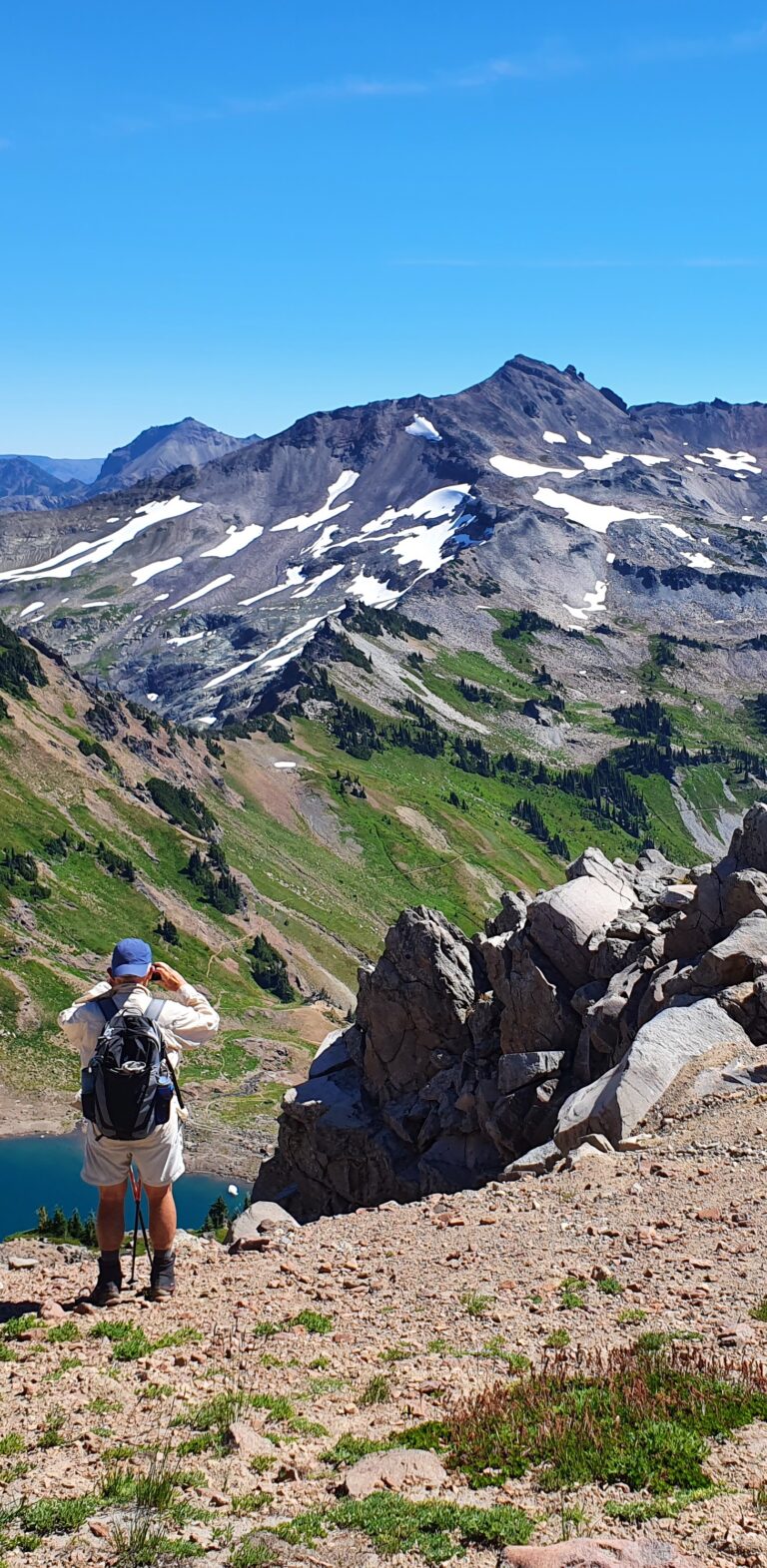Hawkeye Point in Goat Rocks Wilderness - Where is Kyle Miller?